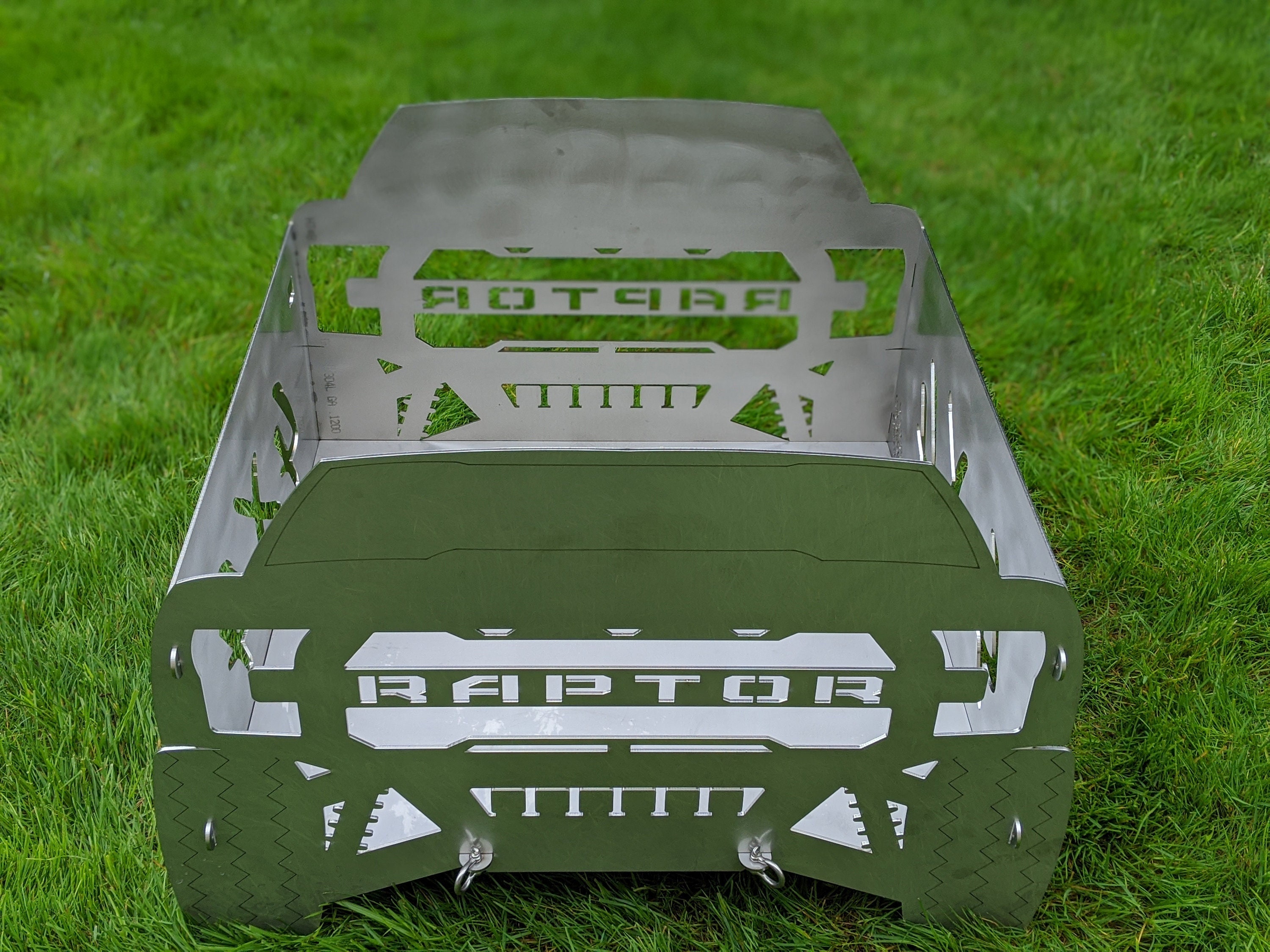 Ford Raptor Fire Pit- USA Laser Cut- Collapsible W/carry Case - Etsy