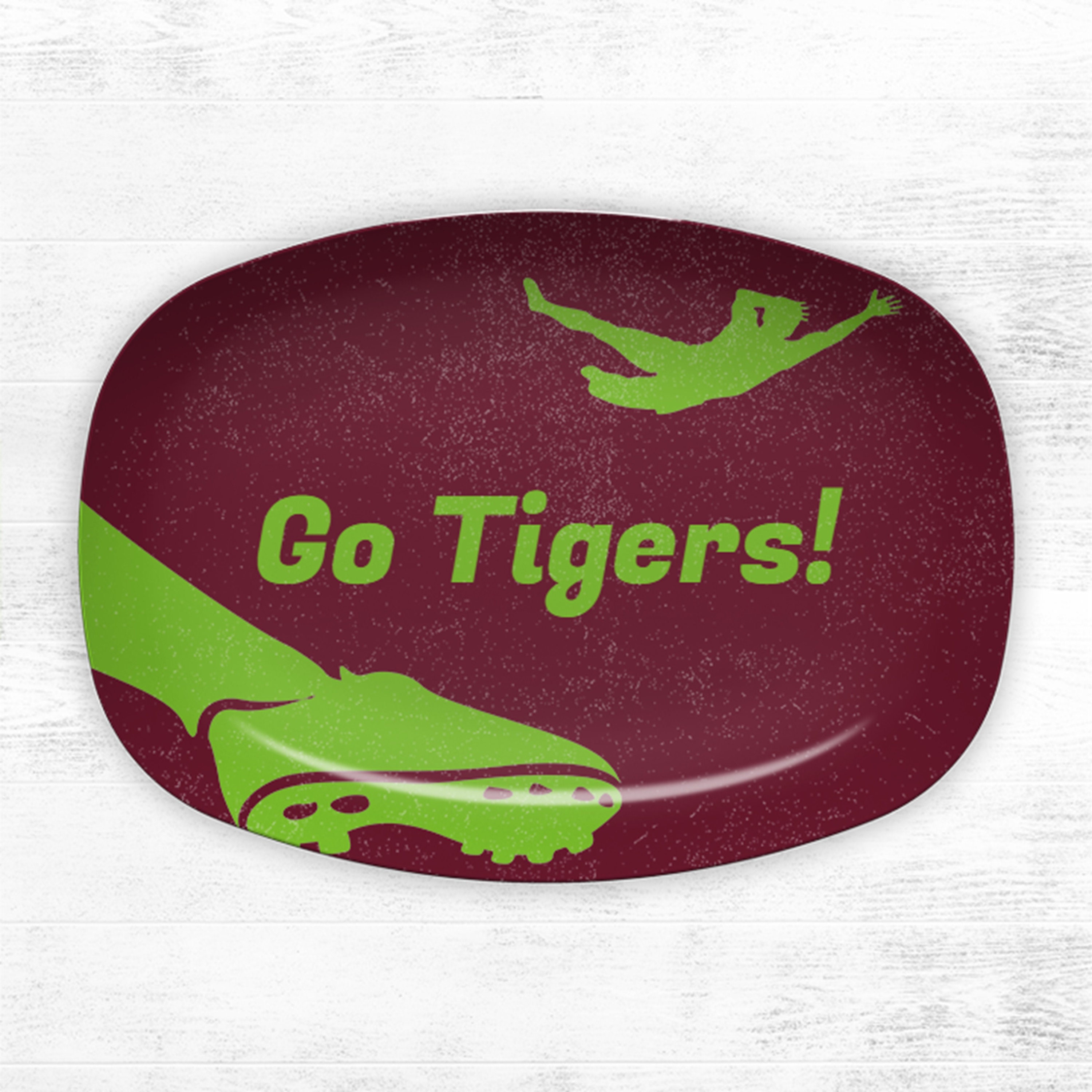 Personalized Sports Platter, Soccer Team Tray, Customized Dish in Your ...