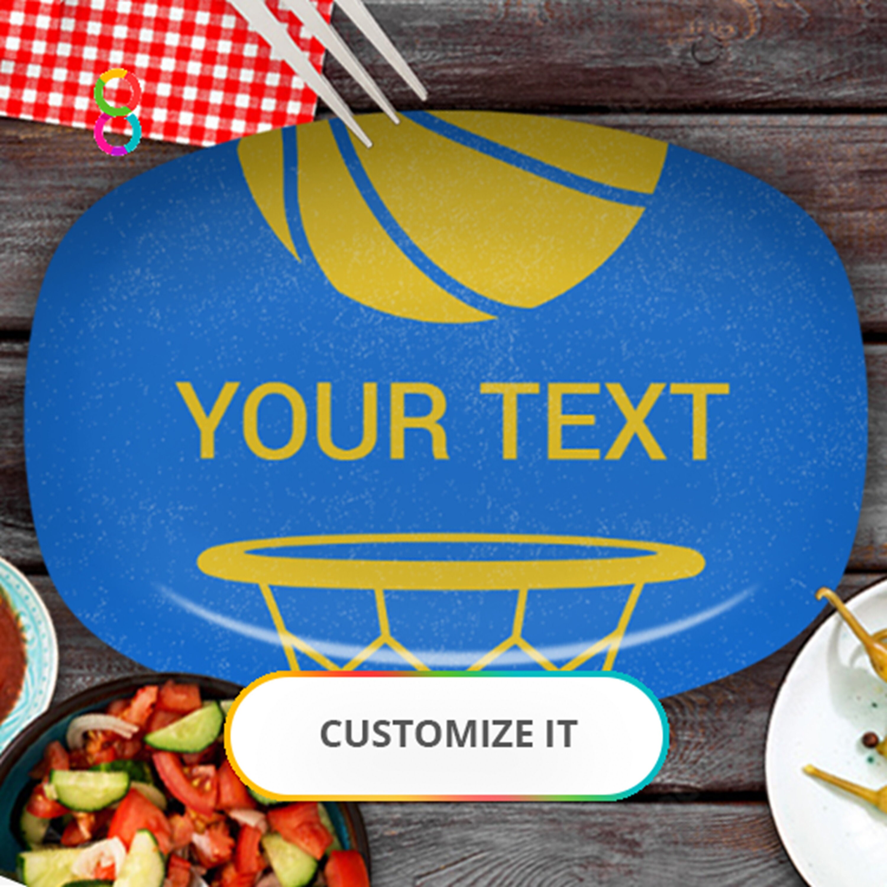 Personalized Sports Platter Soccer Team Tray Customized Dish - Etsy