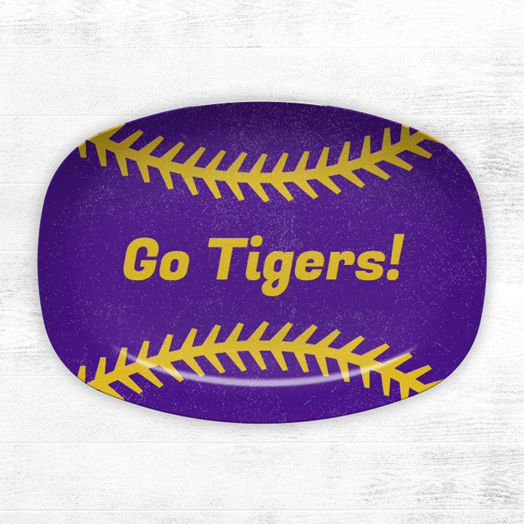 Personalized Sports Platter, Customized Dish in Your Team Colors ...