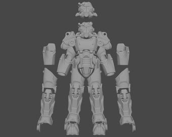 Fallout T60 Power Armor Figure - Etsy