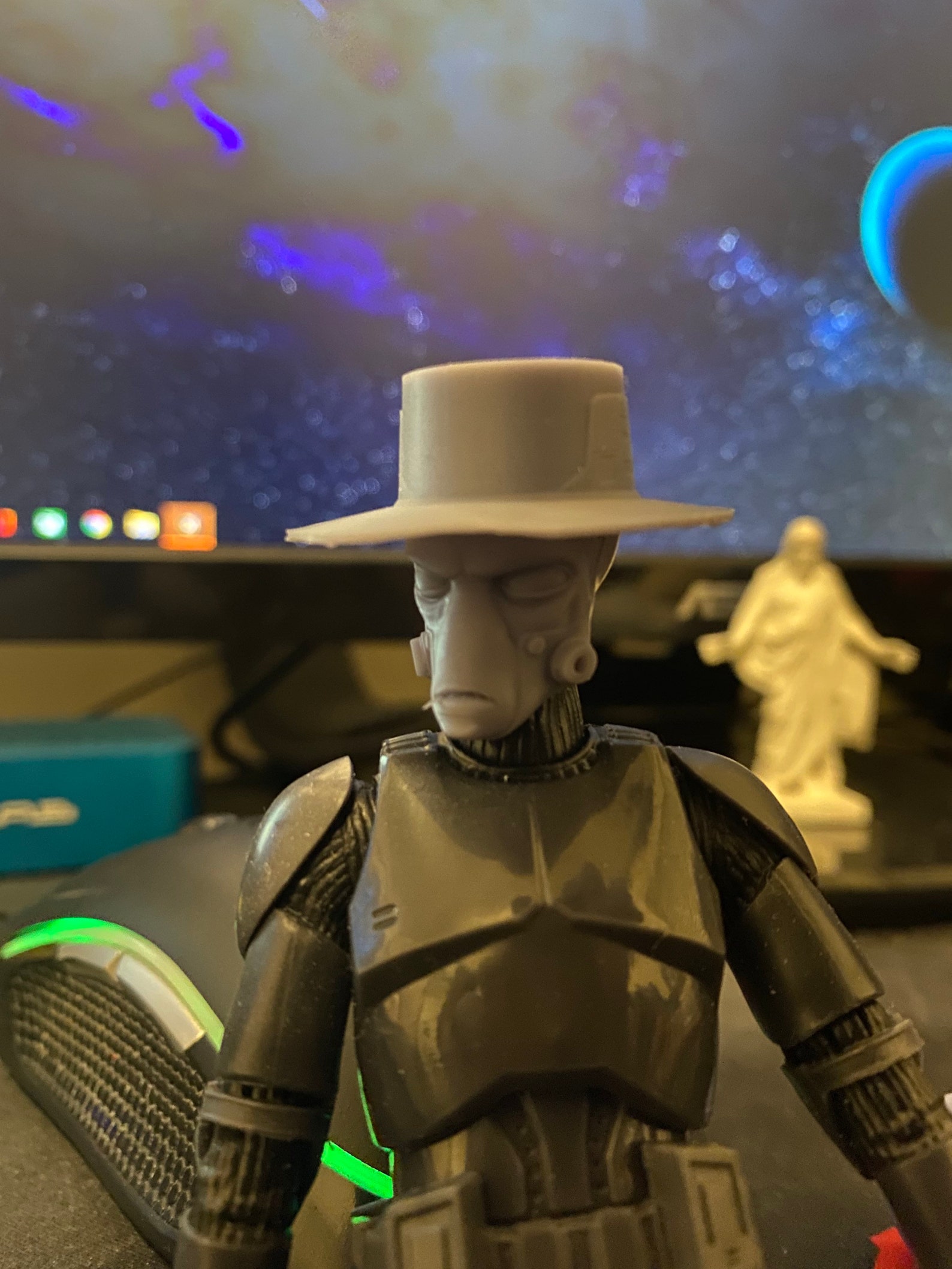 Cad Bane Head W/ Toothpick | Etsy