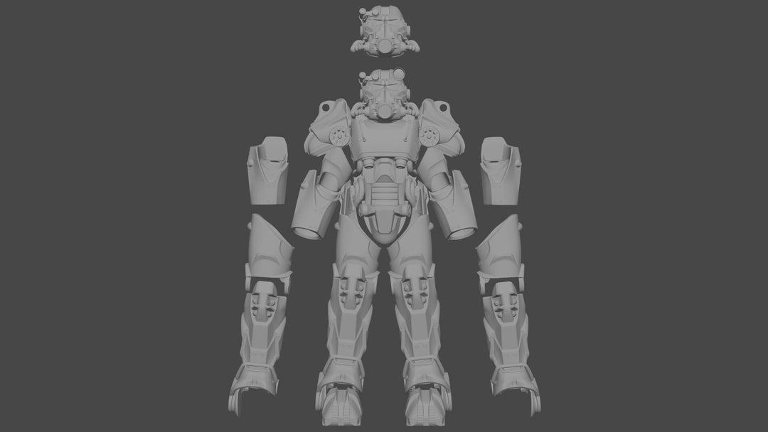 T60 Power Armor - Etsy