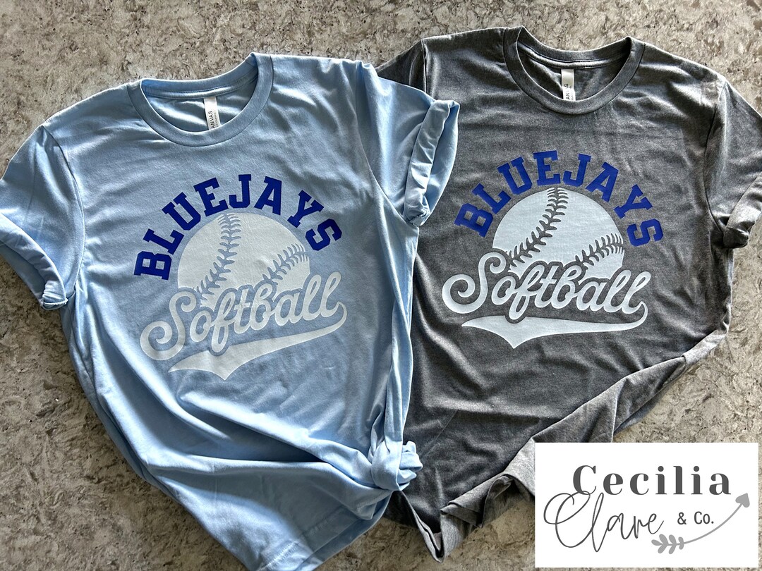 Bluejay Softball Shirts, Team Spirit Wear - Etsy