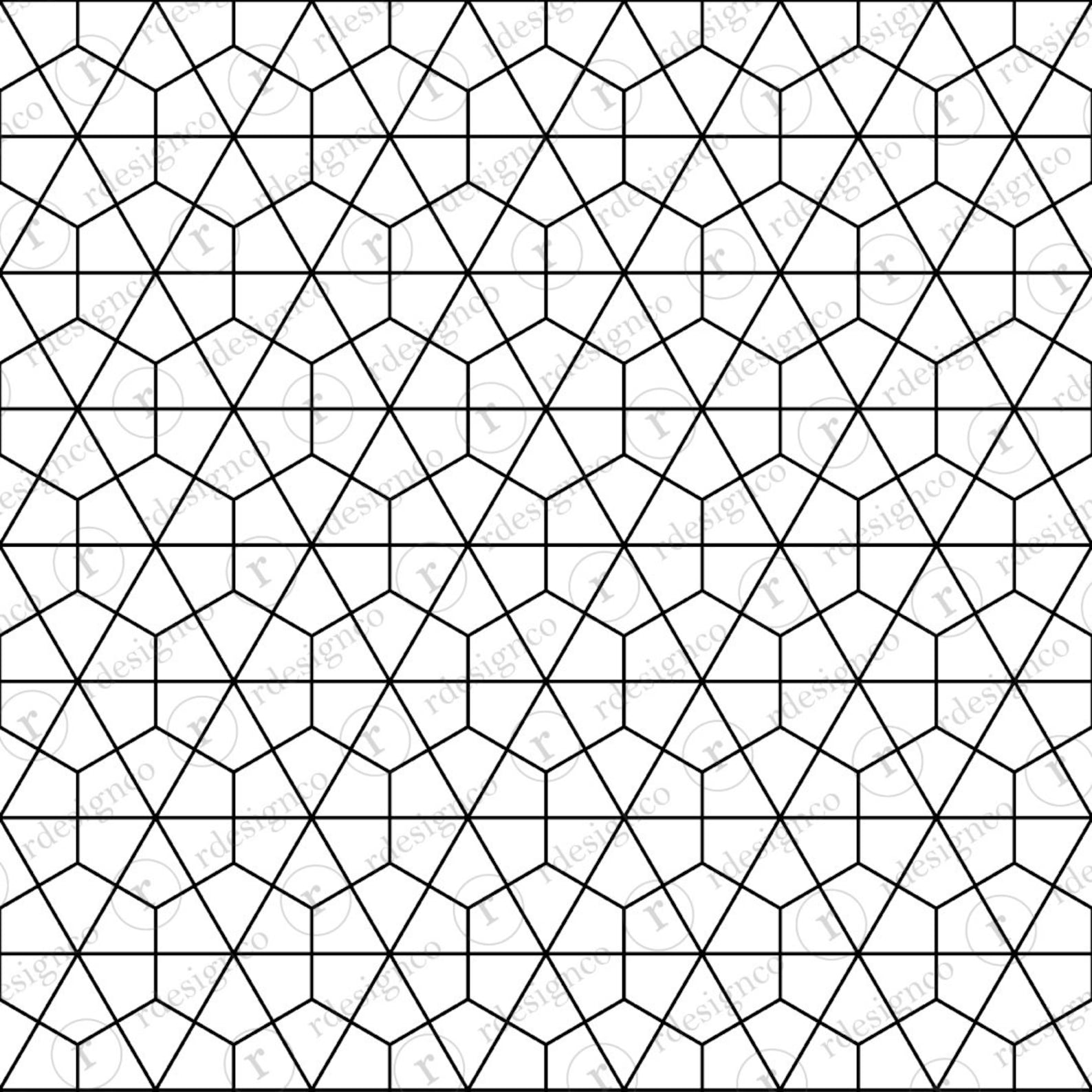 10 Seamless Patterns 001 (PNG • SVG • CANVA) - Etsy