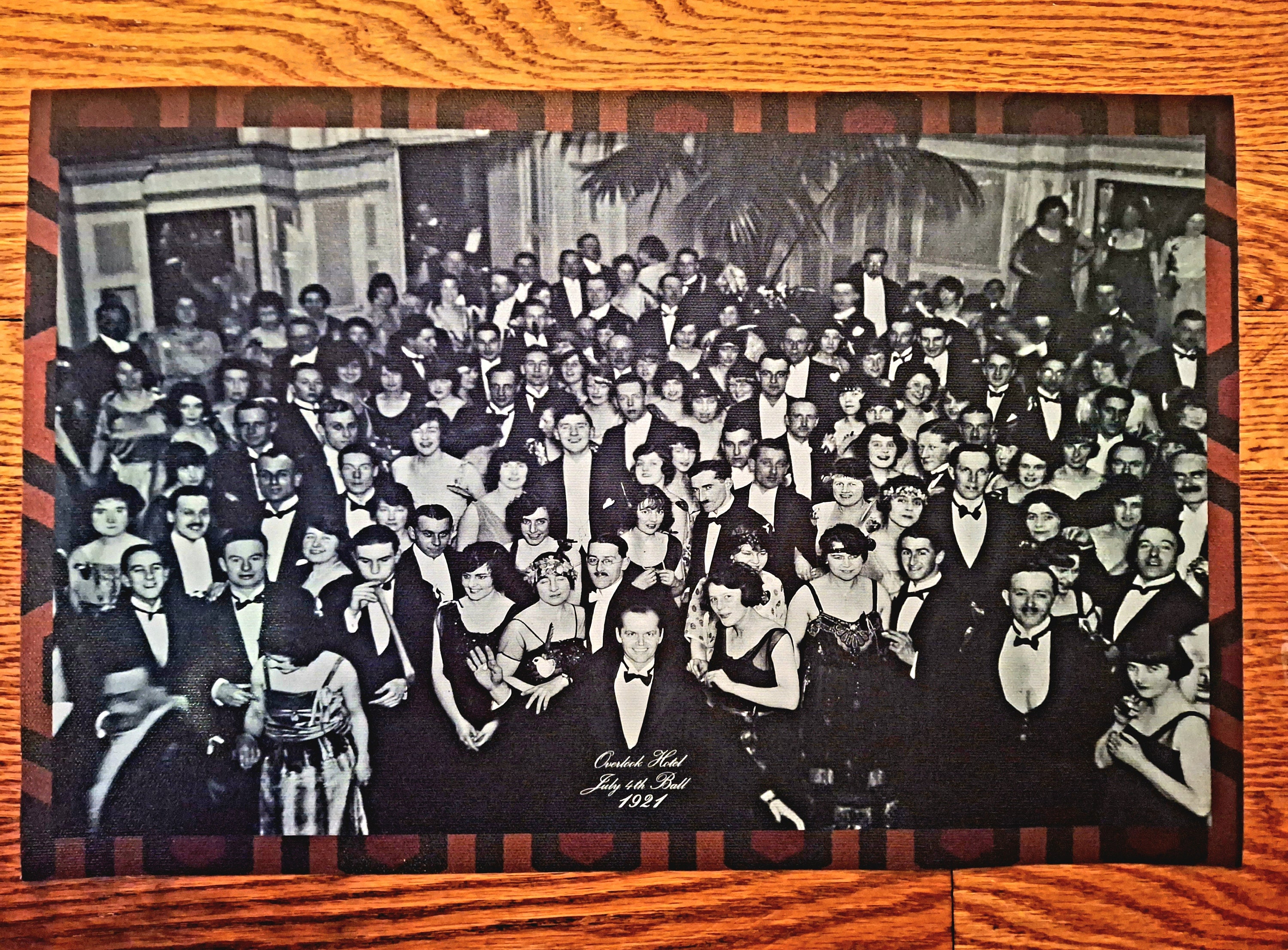 The Shining 11" X 17" REAL CANVAS Art Print! Jack Torrance Ballroom ...