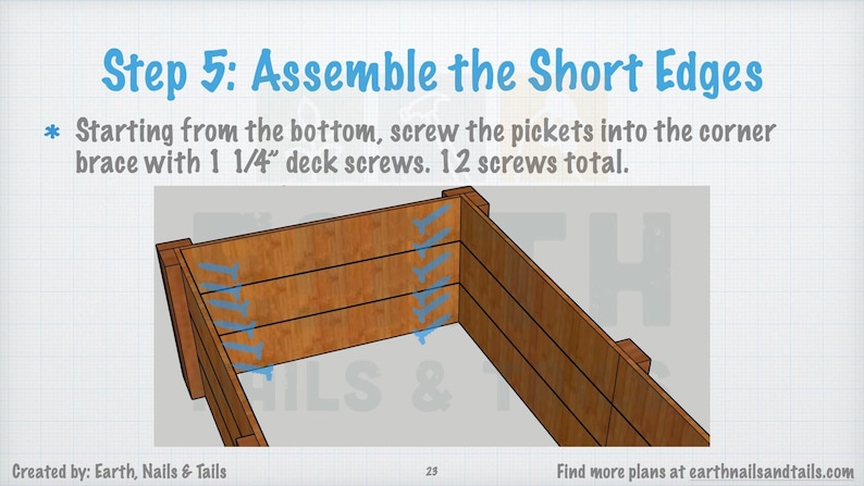 3’ X 6’ DIY Raised Garden Bed Plans - Build an Affordable, Durable ...