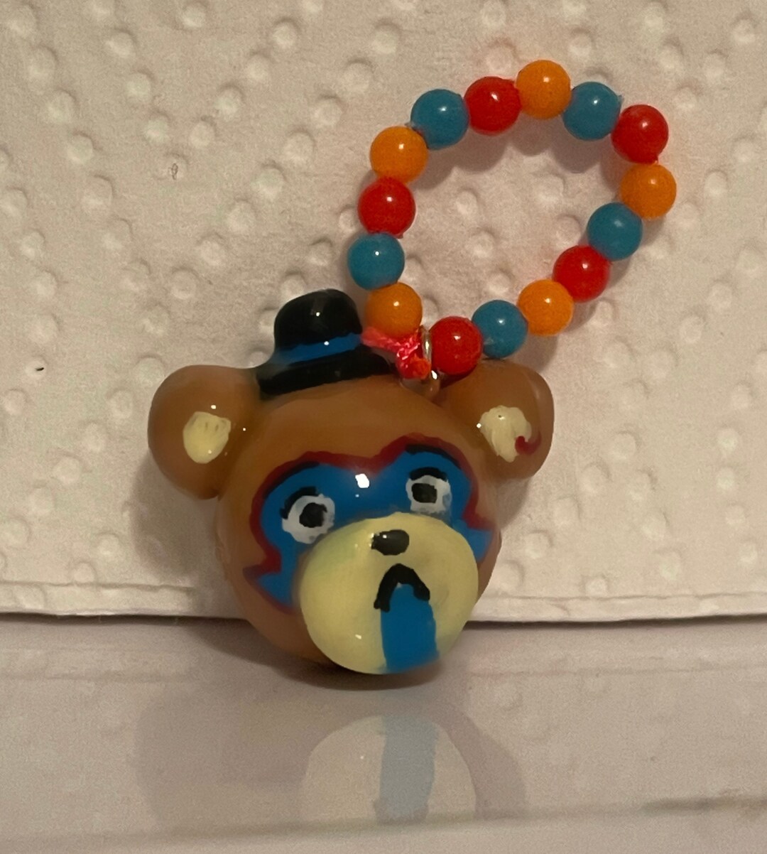 Glamrock Freddy Fazbear Keychain - Etsy