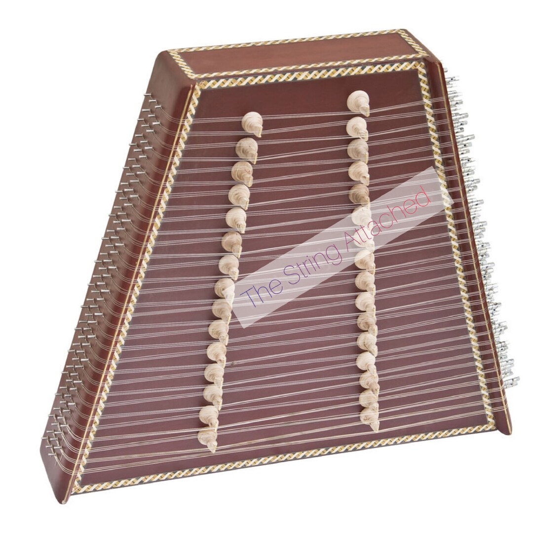 Santoor Pt. Shiv Kumar Sharma Style | Professional Santoor | Mahogany ...