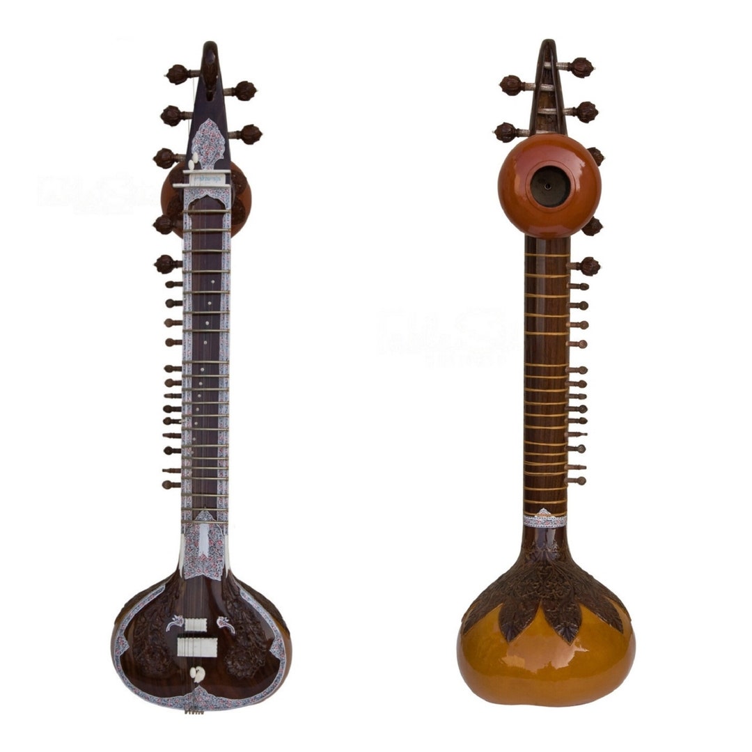 Peacock Sitar | Professional Ravi Shankar Style Sitar | Angur Patta ...