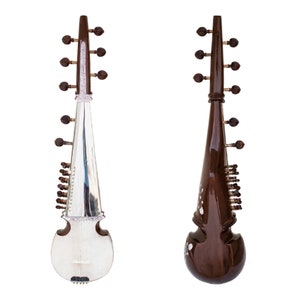 Sarod | Professional Amjad Ali Khan Style Sarod | Tun Wood | Inlay Work ...