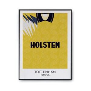 Tottenham Hotspur 1991/95 Kit Poster Print | Tottenham Gifts | Perfect ...