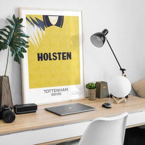Tottenham Hotspur 1991/95 Kit Poster Print | Tottenham Gifts | Perfect ...