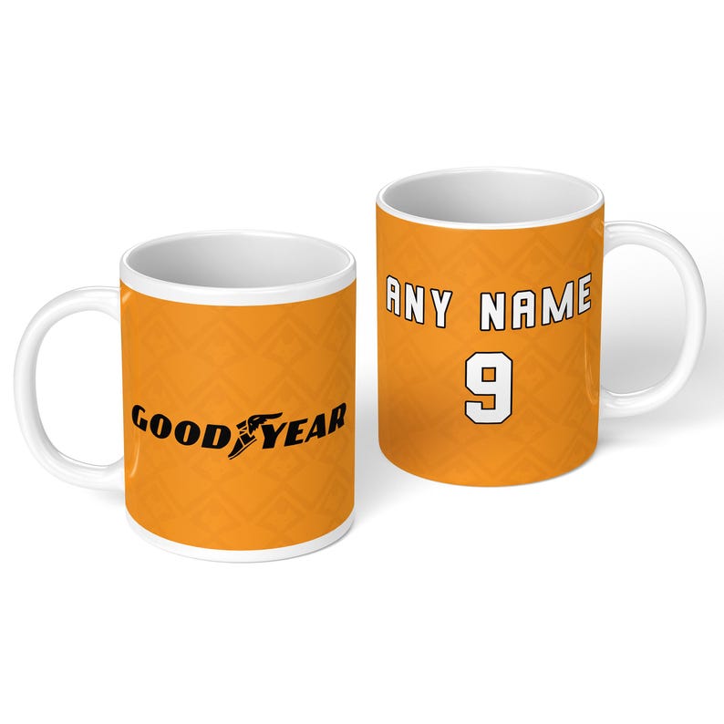 Personalised Wolves 1991 Home Kit Mug Gift for Wolves Fan Retro Wolves ...