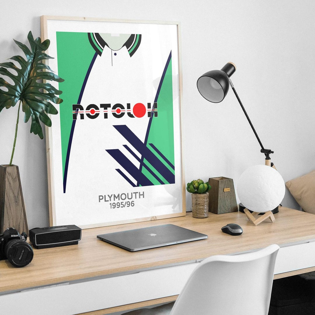 Plymouth 1995/96 Kit Poster Print | Plymouth Gifts | Perfect Gift for ...