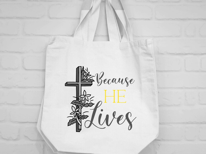 Porque él vive SVG / Ha resucitado SVG / Felices Pascuas / Porque él ...