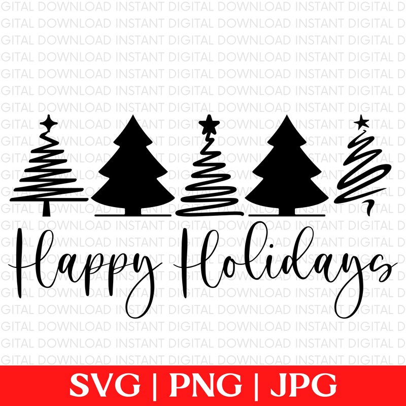 Holiday Svg - Etsy