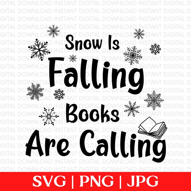 Falling Snow Svg - Etsy