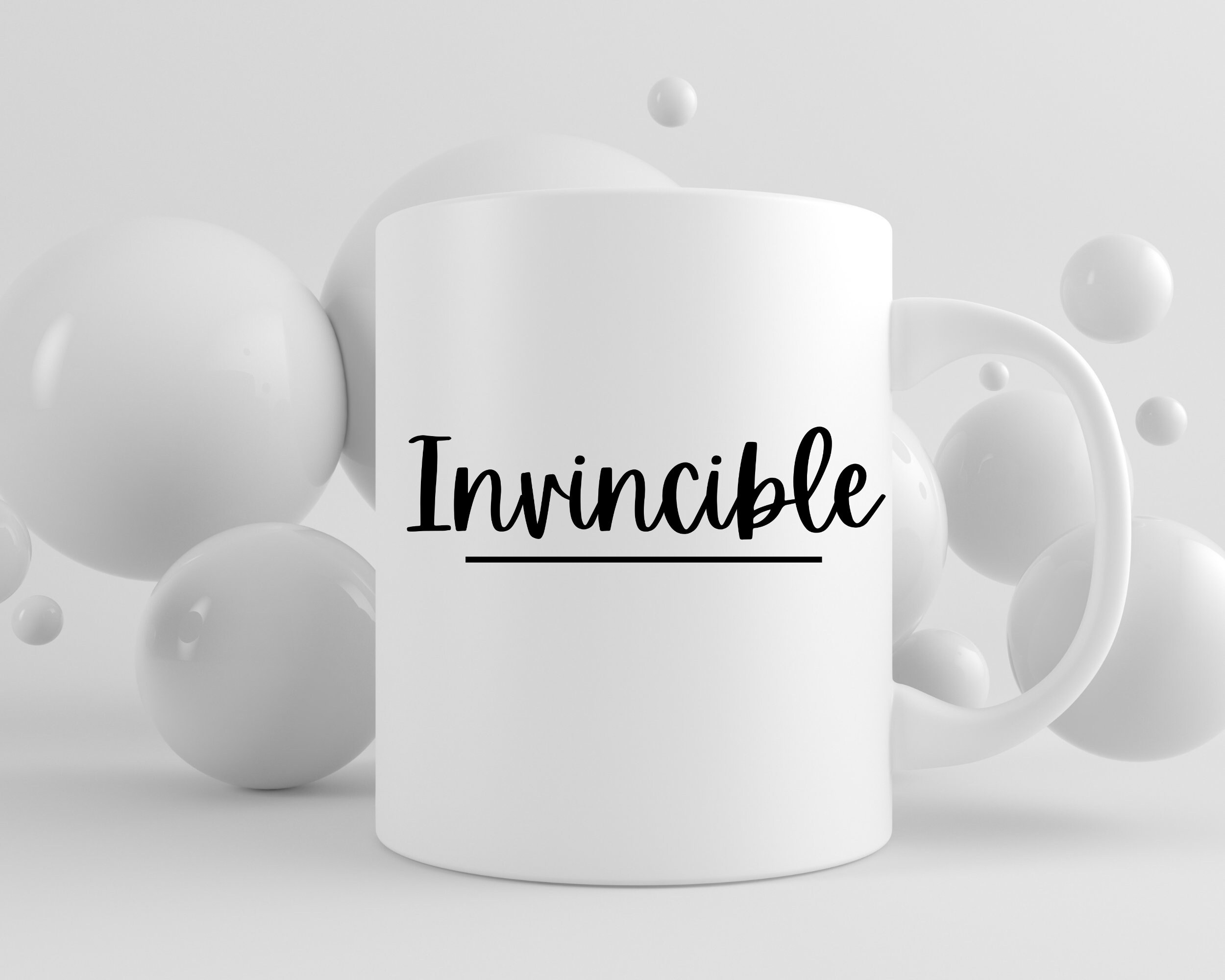 Invincible SVG Inspirational SVG Inspirational Quotes Inspirational ...