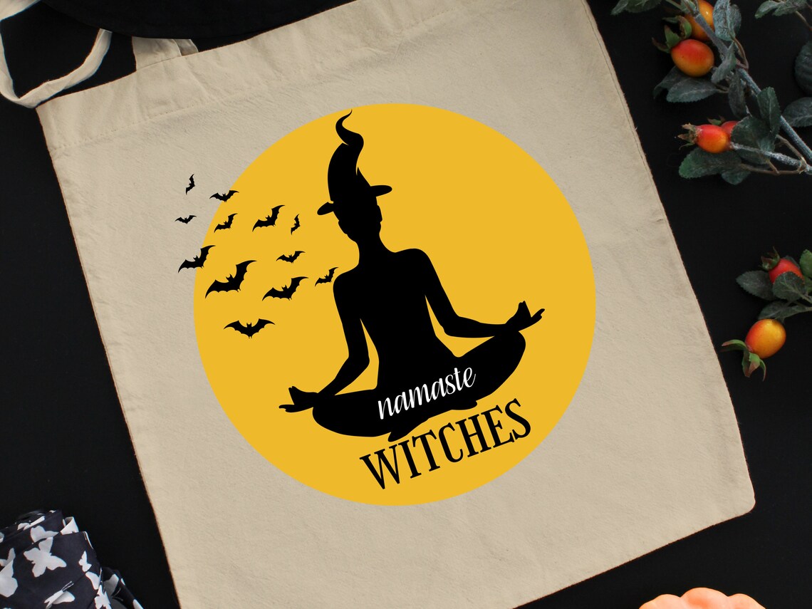 Namaste Witches INSTANT DIGITAL DOWNLOAD svg Png Jpg - Etsy