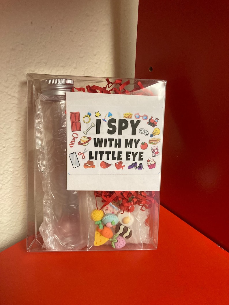 DIY I Spy Sensory Bottle - Etsy