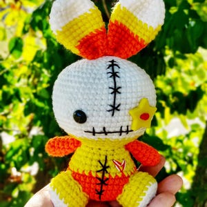 Cute Little Zombun Amigurumi Crochet Goth - Etsy