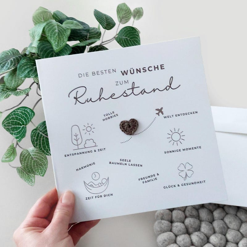 Karte abschied in den ruhestand - Etsy.de