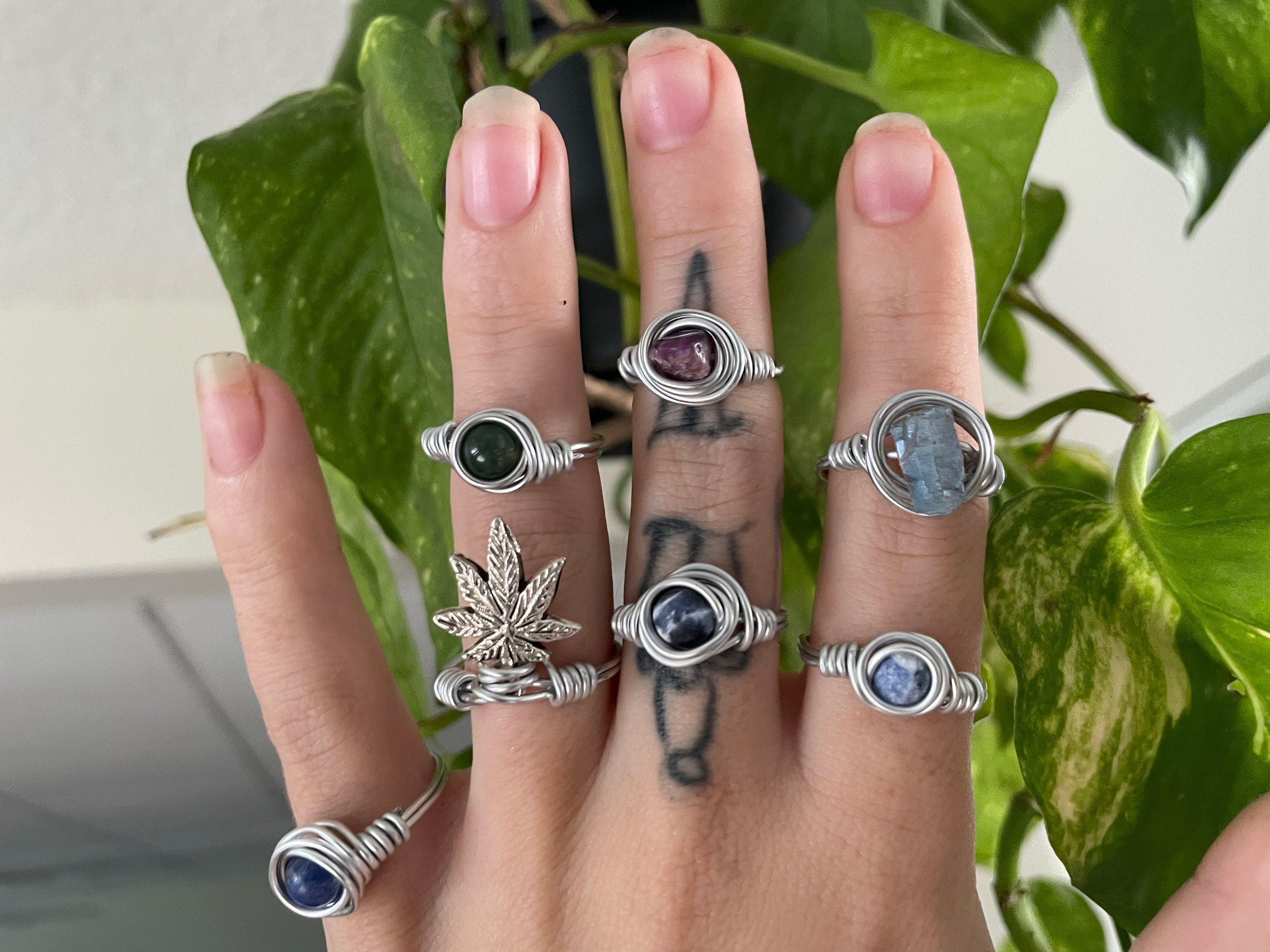 Custom Crystal Rings - Etsy