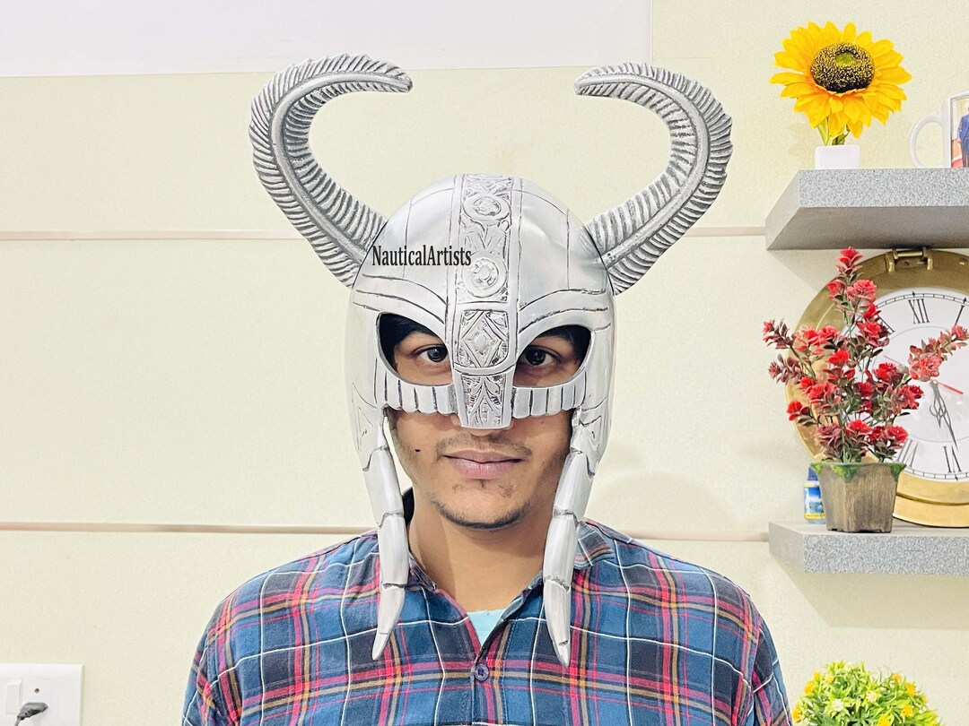 Odin Helmet Norse Mythology Horned Valhalla Viking Helmet - Etsy