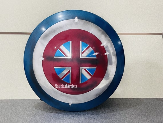 Captain Carter Shield Peggy Carter Battle Damage Shield for - Etsy