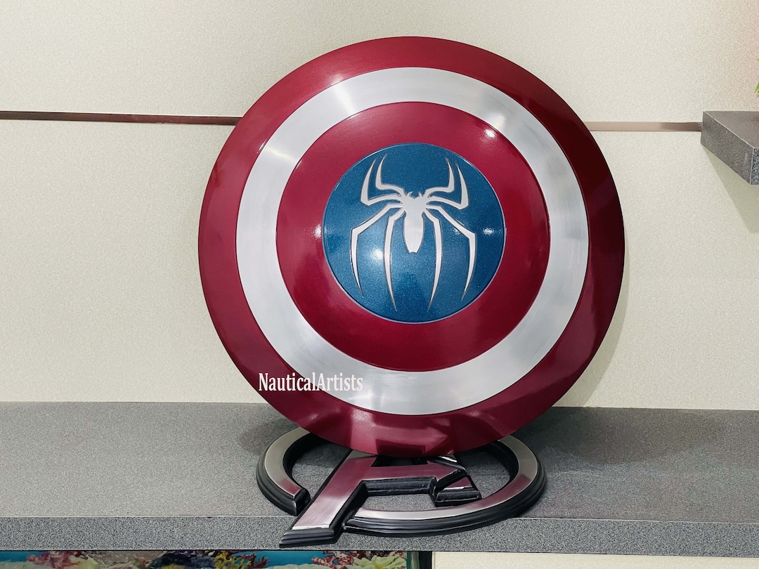 Spiderman Shield Authentic Replica Marvel Spiderman Shield for - Etsy