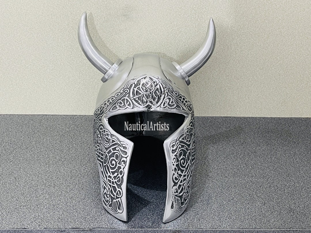Norse Mythology Horned Valhalla Viking Helmet Asgard Hero - Etsy UK