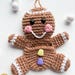 Gingerbread Man Gift Card Holder & Ornament - Etsy