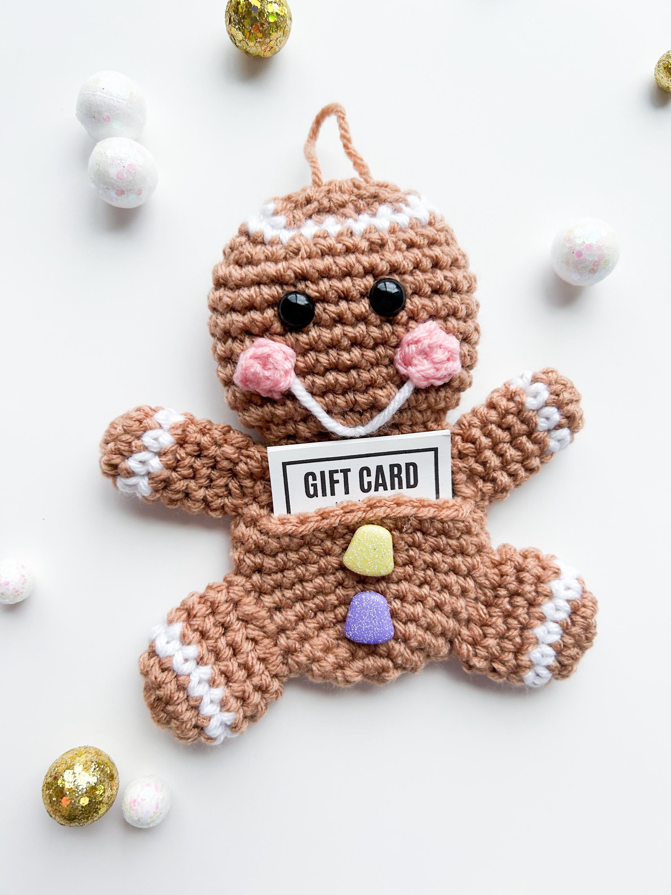 Gingerbread Man Gift Card Holder & Ornament - Etsy