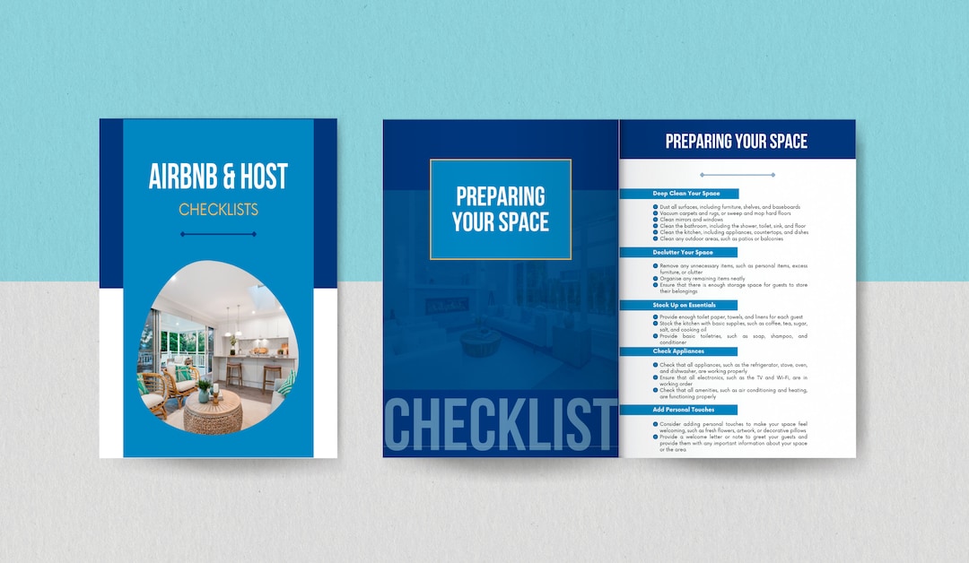 Airbnb Host Checklist - Everything You Need to Make Your Guests' Stay ...
