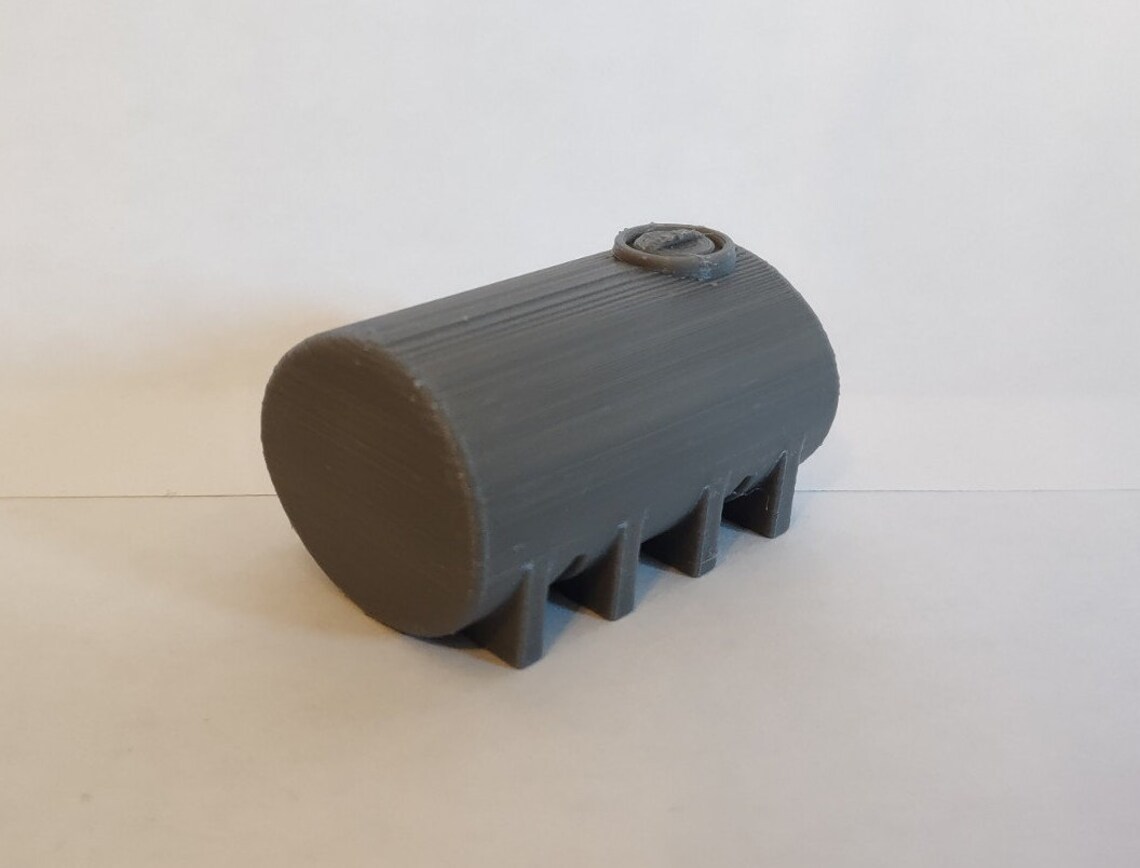 Tank - Horizontal Farm Toys 2500 Gallon 1/64 Scale 3D Printed - Etsy