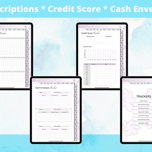Digital Budget Planner, iPad Budget Planner, Goodnotes Digital Planner ...