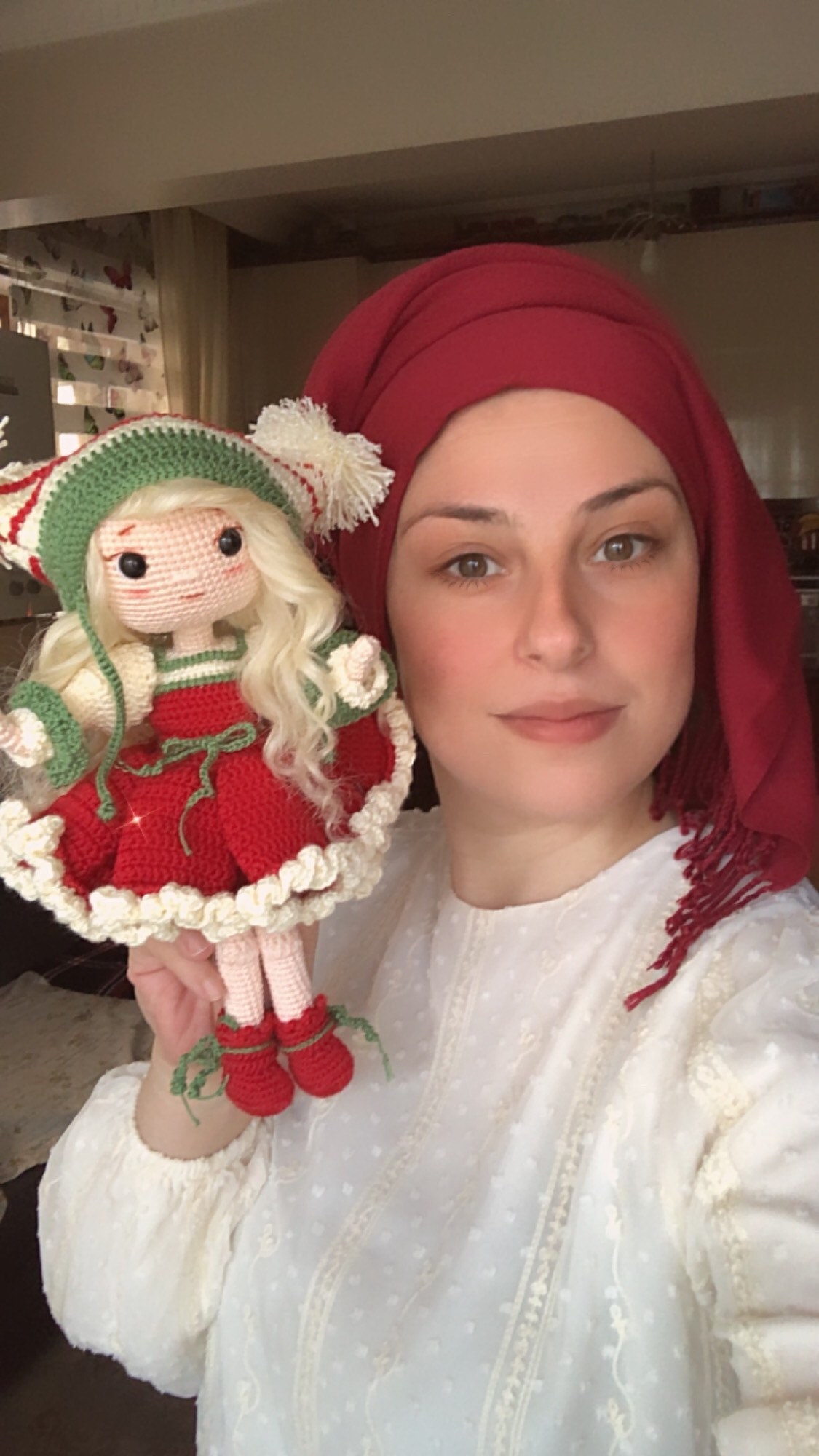 Amigurumi English Pattern Mandy Doll Crochet Doll Pattern - Etsy