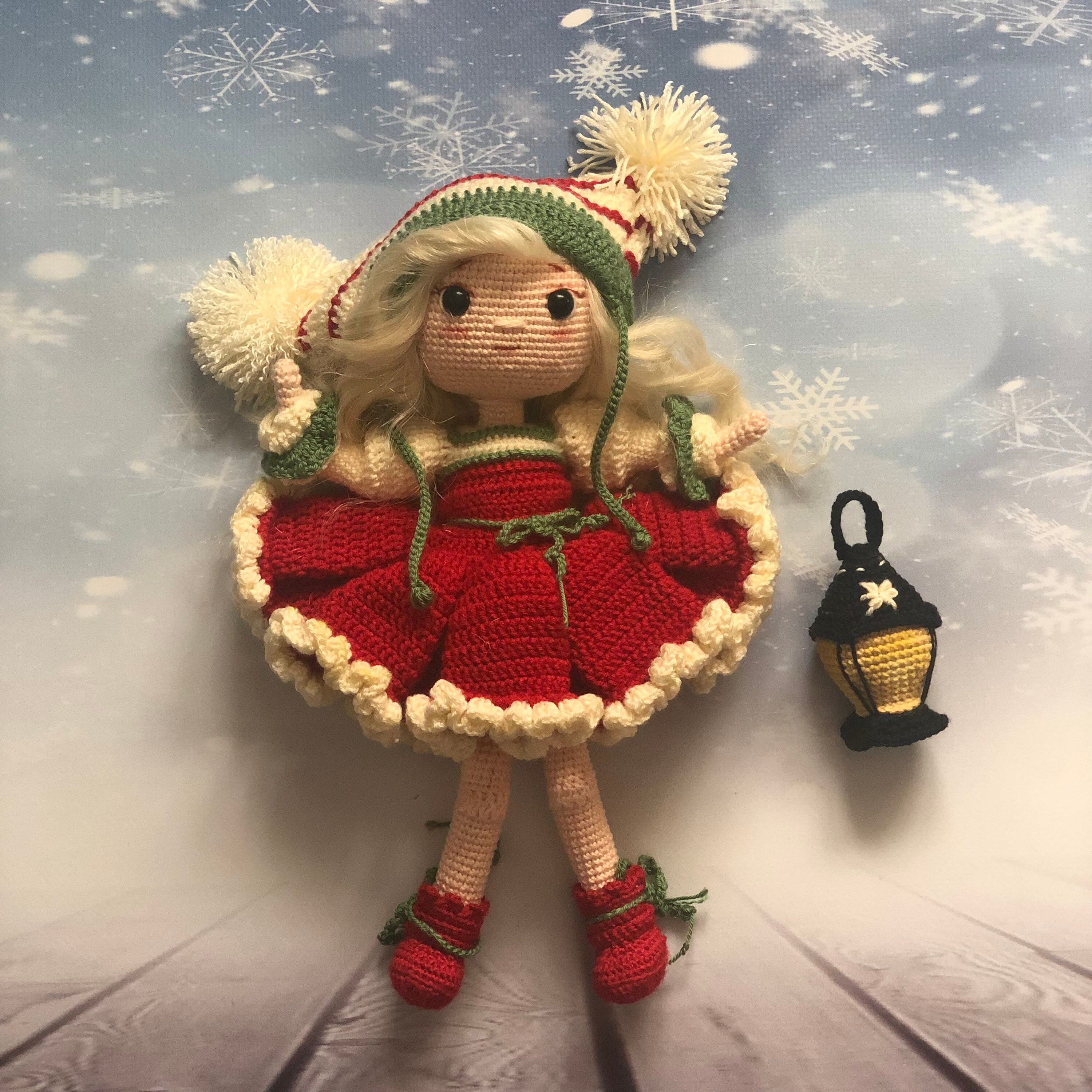 Amigurumi English Pattern Mandy Doll Crochet Doll Pattern - Etsy