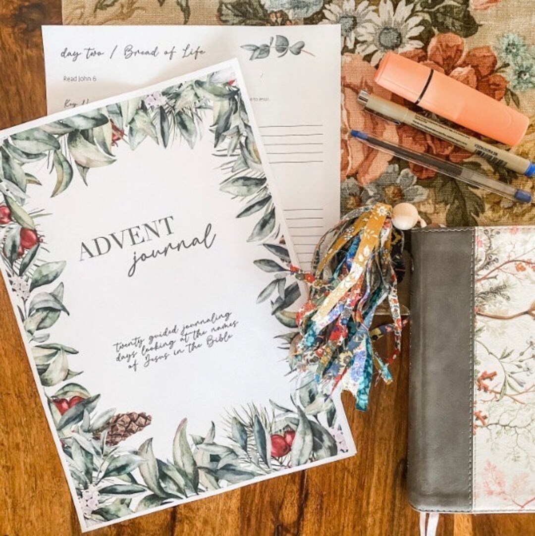 Advent Journal - Know Him - Etsy