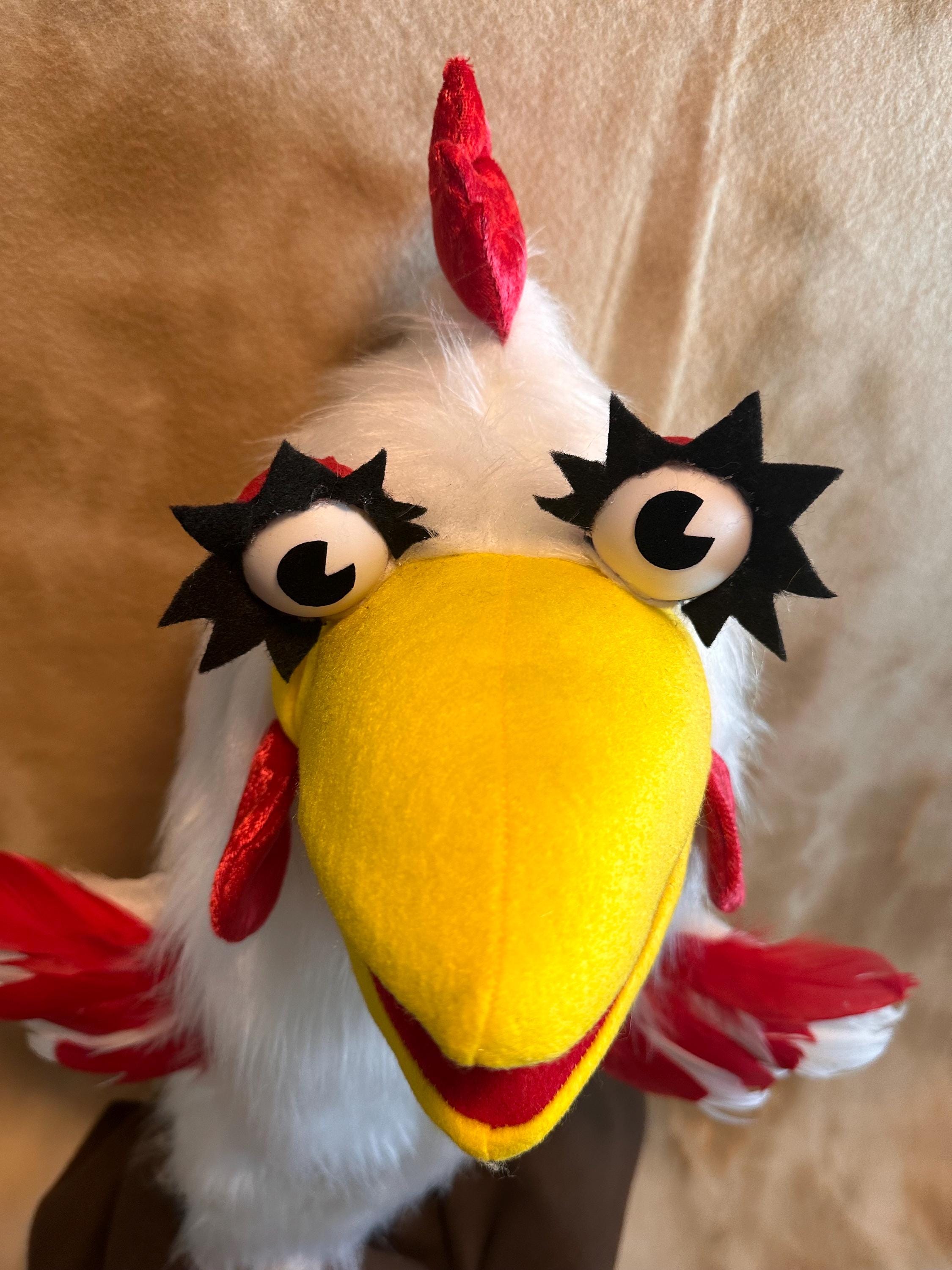 Chicken Feathered Hand Puppet - Etsy