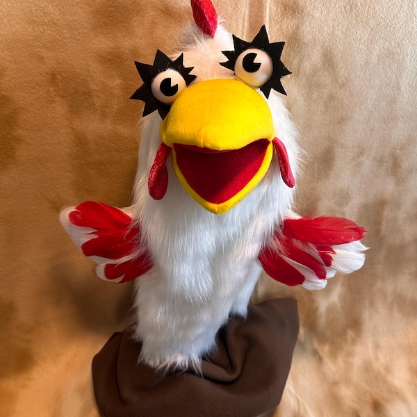 Chicken Puppet - Etsy