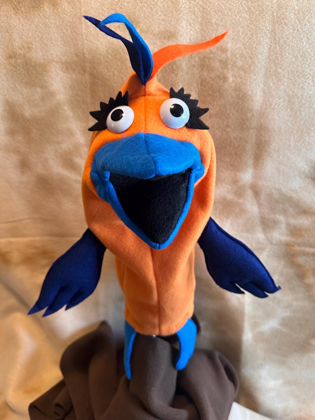 Washable Bird for Little Hands Professional Handmade Puppet - Etsy