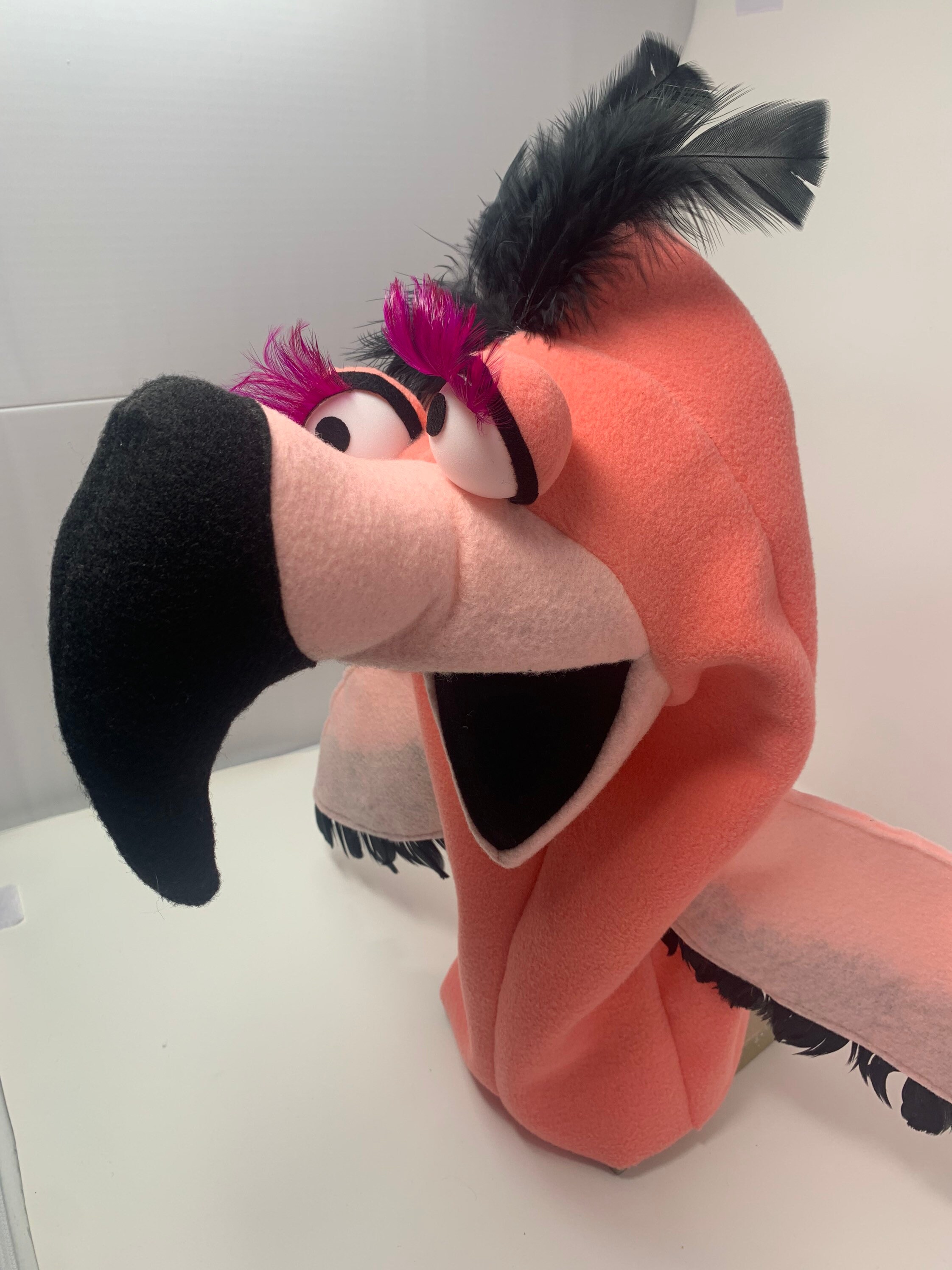 Flamingo Hand Puppet - Etsy