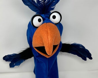 Parrot Printable Paper Puppet, Preschool / Kindergarten Bird Hand ...