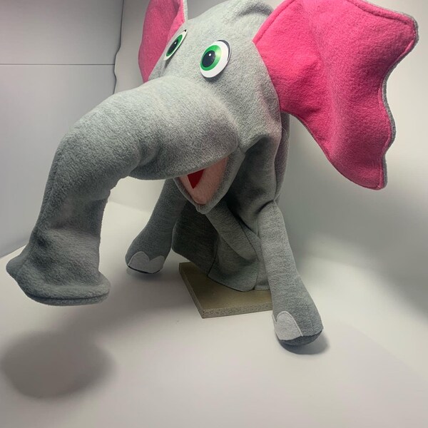Elephant Puppet - Etsy