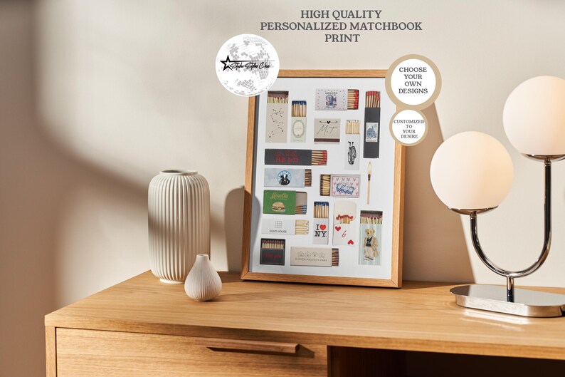 Custom Matchbook Art | Personalized Digital Matchbook Art | Best ...