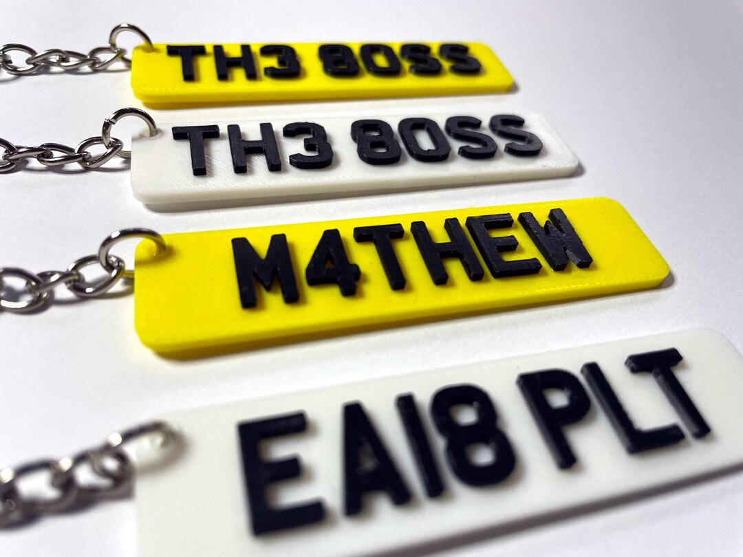 4D Personalised Keyring, Custom Keyrings, Secret Santa Gift Idea ...