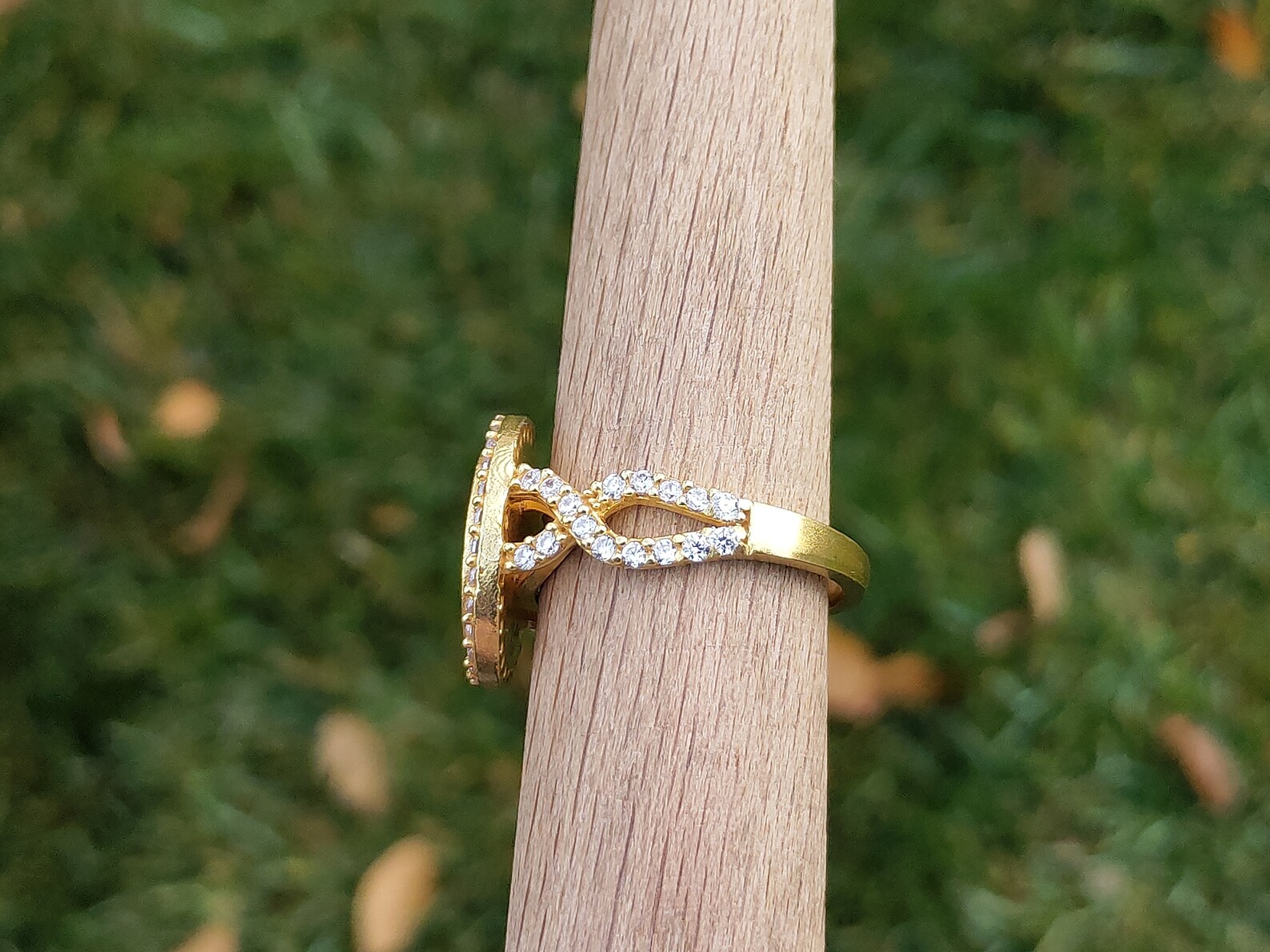 Sam Houston State University Ring, Gold Filled Sterling Silver ...