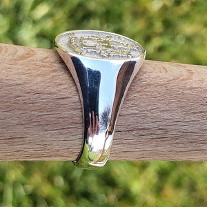 Family Crest Signet Ring,handmade Sterling Silver Signet Ring,all Kinds ...